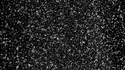 animated falling detailed small snow flakes Stock Footage Video (100% ...