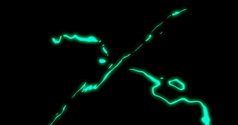 2d Lightning Effect Stock Footage Video (100% Royalty-free) 1038816215 ...