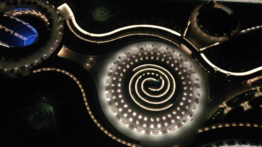 Time Travel Vortex Spiral Tunnel Portal Stock Footage Video (100% ...