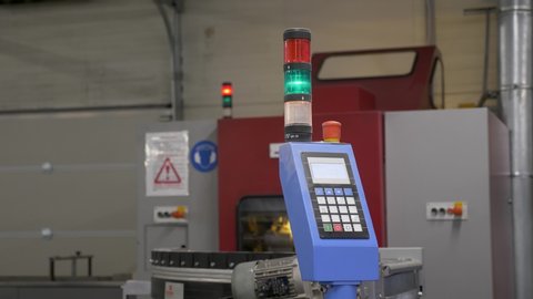 Immigration Automated Clearance System Woman Scan Stock Footage Video ...