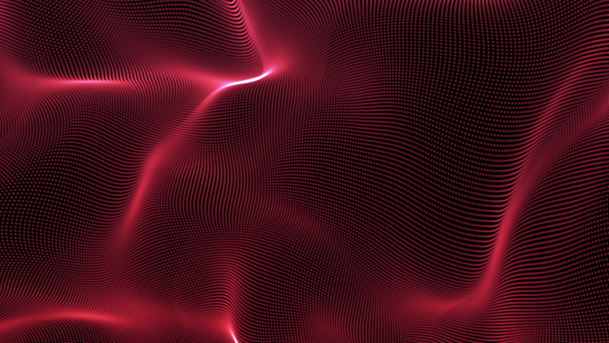4k Animation. Technology Background. Red Stock Footage Video (100% ...