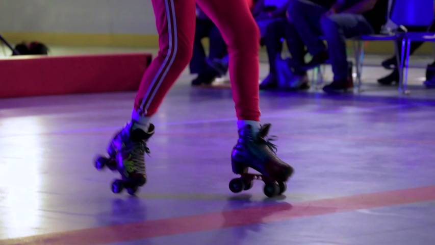 Indoor roller skating rink Stock Video Footage - 4K and HD Video Clips ...