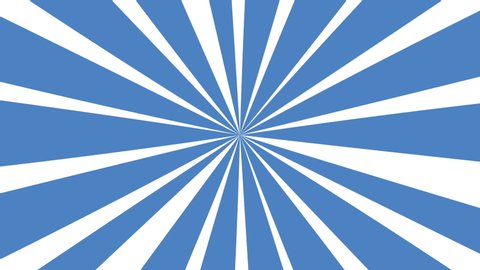 Rotating Stripes Background Animation Loop Blue Stock Footage Video ...