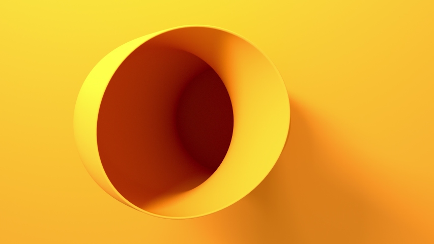 3dd Render of Geometric Tube Stock Footage Video (100% Royalty-free ...