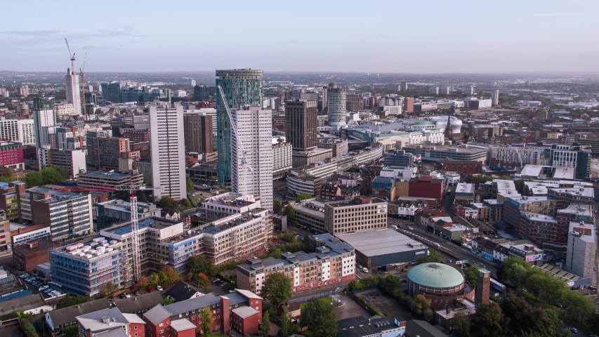 Skyline of Birmingham image - Free stock photo - Public Domain photo ...