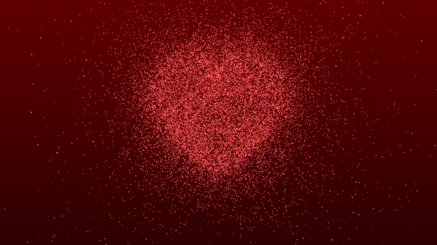 4k valentine's day particles heart love Stock Footage Video (100% ...