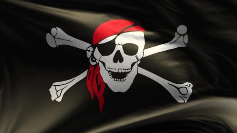 Black Ragged Pirate Flag Skull Bones Stock Vector (Royalty Free ...