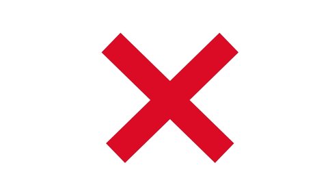 Grunge Letter X Cross Sign Stock Vector (Royalty Free) 1696758415