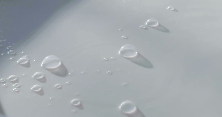 falling oxygen drops water super slow Stock Footage Video (100% Royalty ...