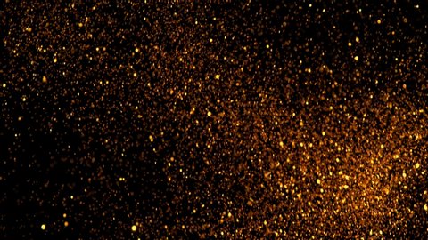4k Moving Gold Particles Background Stock Footage Video (100% Royalty ...