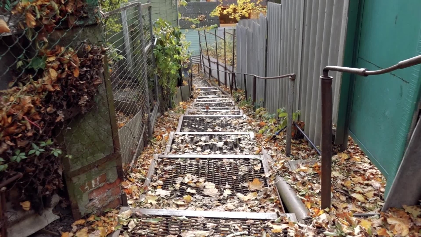 Downward path on the Autumn Trail image - Free stock photo - Public ...