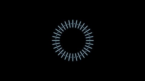 Modern Loading Circle Animated Lines Rounded Stock Footage Video (100% Royalty-free) 1060719376 ...