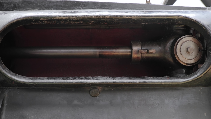 Moving Piston Driven By an Stock Footage Video (100% Royalty-free ...