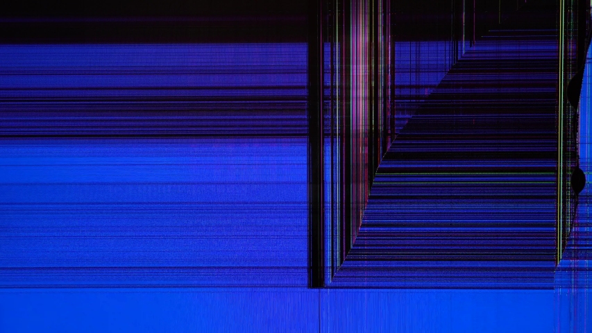 bad lcd monitor damaged matrix incorrectly Stock Footage Video (100% ...