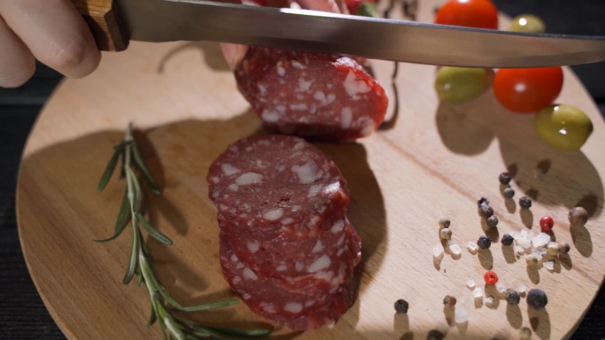 Meat, cheese, and Jam on a board image - Free stock photo - Public ...