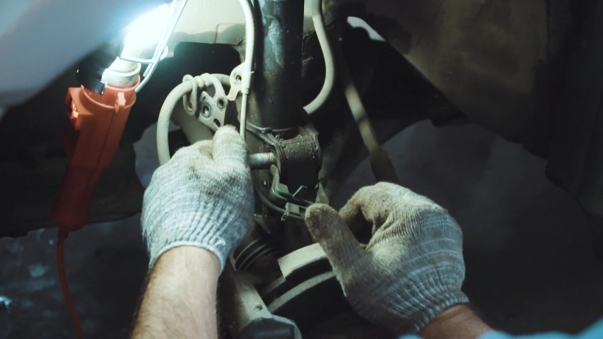 photo repair running gear car mechanic's Stock Footage Video (100% ...