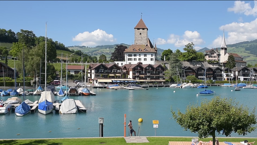 Spiez Castle in Switzerland image - Free stock photo - Public Domain ...