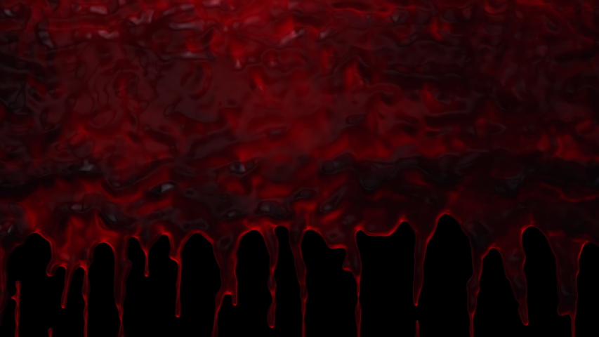 Blood Dripping Down Along the Stock Footage Video (100% Royalty-free ...
