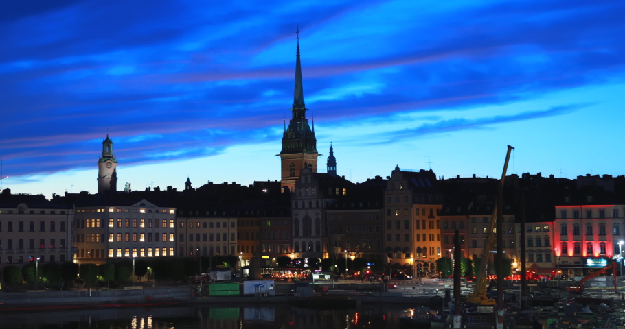A great cityscape of Stockholm, Sweden image - Free stock photo ...