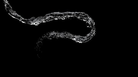 Water Flow Path Shape Stock Footage Video (100% Royalty-free ...