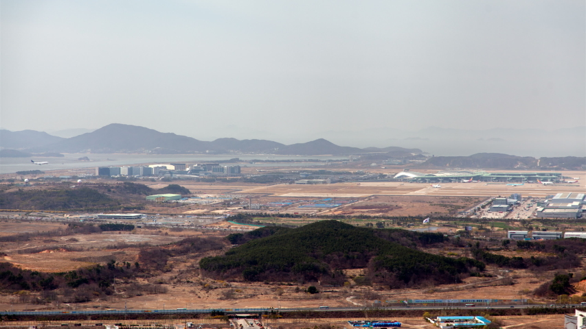 Incheon Airport Aerial View image - Free stock photo - Public Domain ...