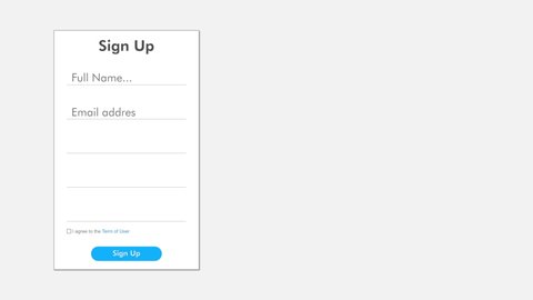 Otp Ui Wireframe Lineart Stock Vector (Royalty Free) 1396424309 ...