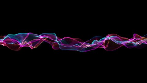 4k Video Lines Abstract Looped Animation Stock Footage Video (100% ...