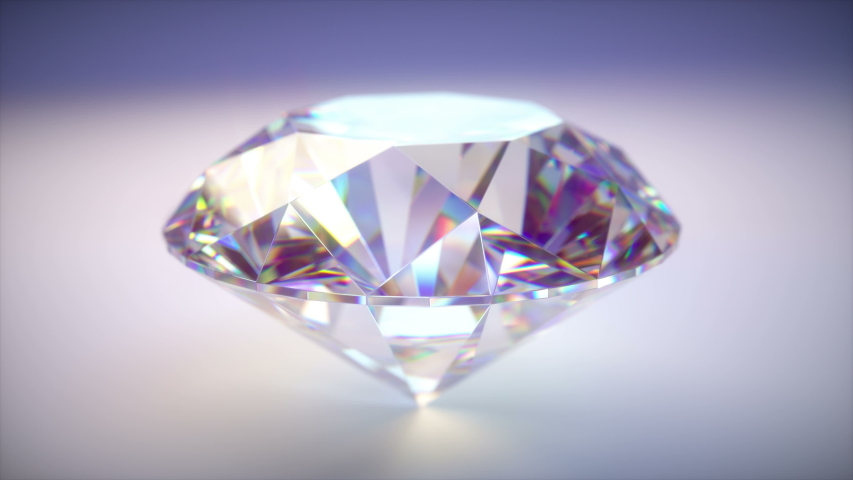 cut diamond rotating 360 degrees on Stock Footage Video (100% Royalty ...