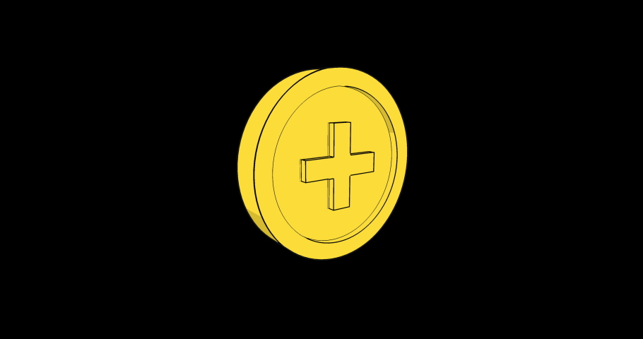 8 bit coins spinning around looped Stock Footage Video (100% Royalty ...