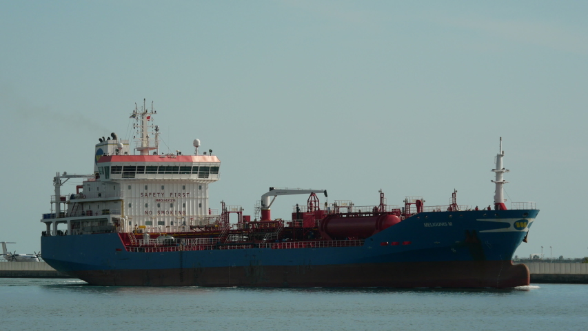 Maersk Eindhoven Ultra Large Container Vessel Stock Footage Video (100% ...
