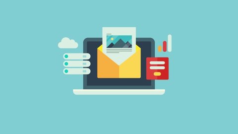 Envelope animation Stock Video Footage - 4K and HD Video Clips ...