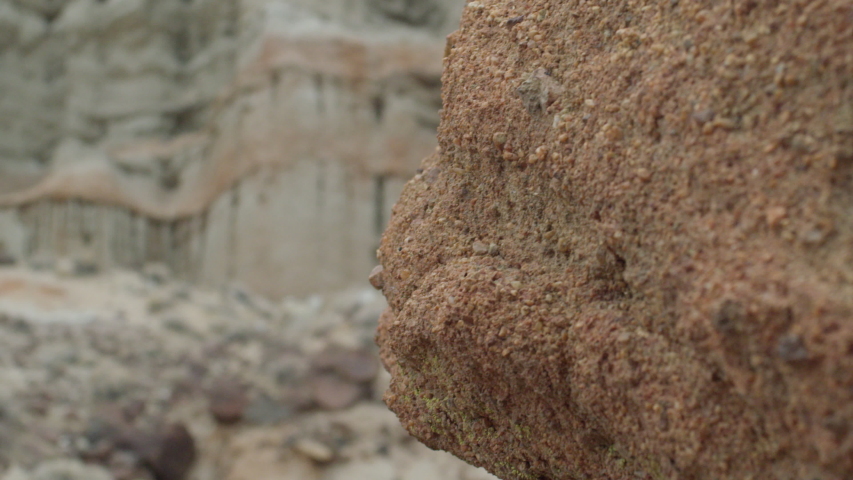 Hills landscape with large rocks in the foreground image - Free stock ...