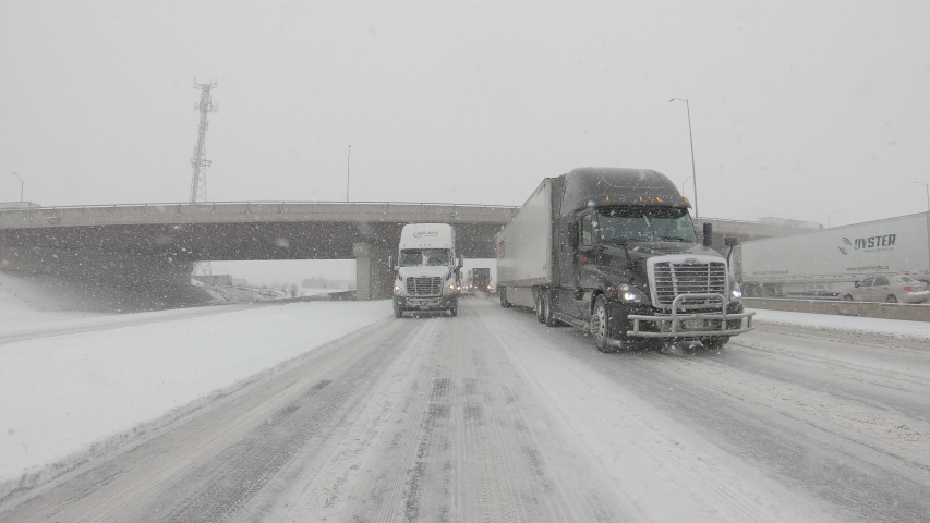 531 Semi truck weather Stock Video Footage - 4K and HD Video Clips ...