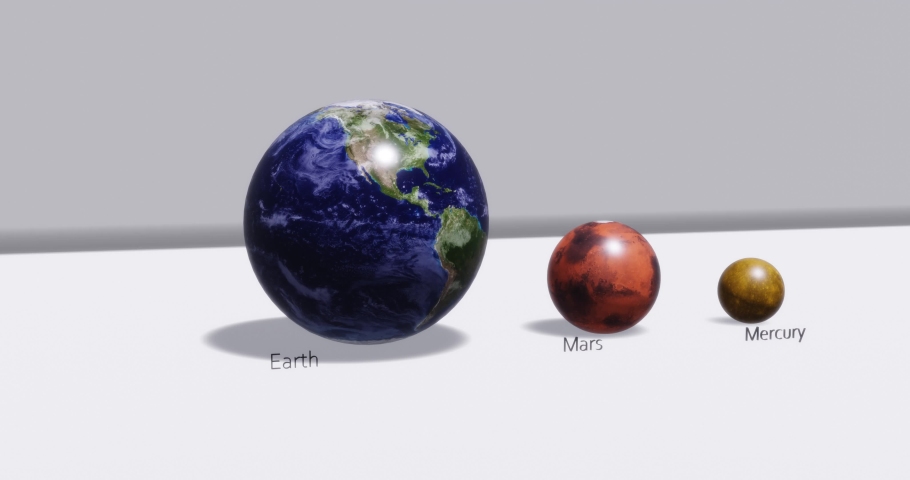 Comparison of Earth and Mars image - Free stock photo - Public Domain ...