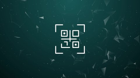 Explosive Introduction Code Barcode Scanning Qr Stock Footage Video ...