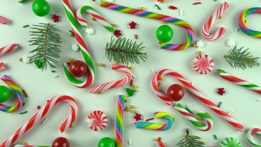 Traditional Christmas Candy Canes image - Free stock photo - Public ...
