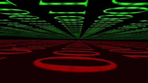 Digital Animation Binary Codes Binary Code Stock Footage Video (100% ...