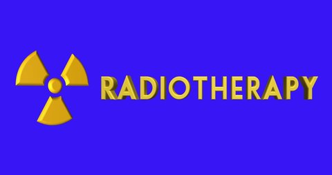 Ionizing Radiation Symbol Radiotherapy Word 3d Stock Footage Video (100 ...