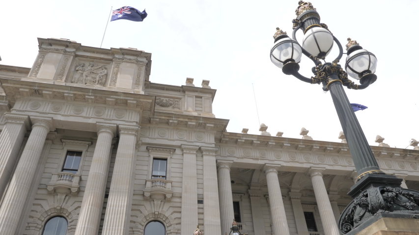 Parliament House in Melbourne, Victoria, Australia image - Free stock ...
