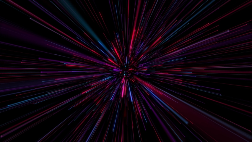 Beautiful Fast Space Travel Through Stock Footage Video (100% Royalty ...