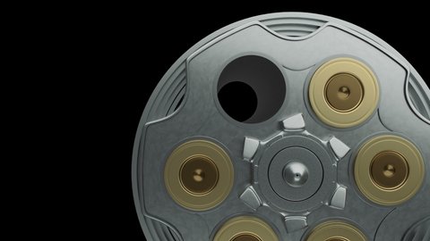 Gun Barrel Animation Animation Rotating Gun Stock Footage Video (100% ...