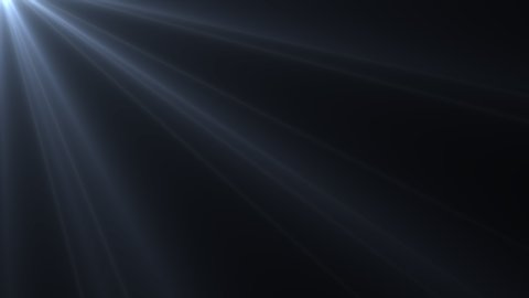 Sun Rays Light Isolated On Black Stock Footage Video (100% Royalty-free ...