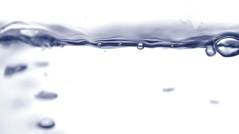 Boiling Water Utensil On White Background Stock Footage Video (100% ...