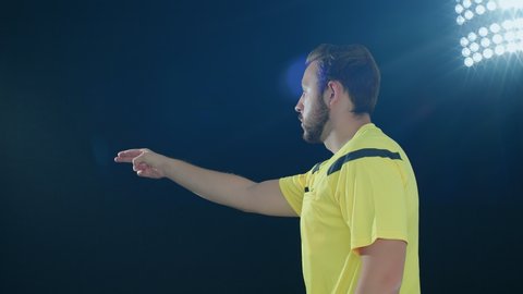 Referee green screen Stock Video Footage - 4K and HD Video Clips ...