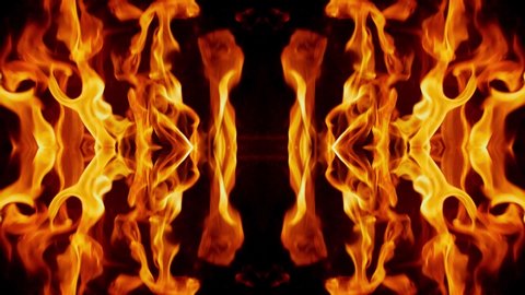 Red Fire Bars Set Old School Stock Vector (Royalty Free) 691129960