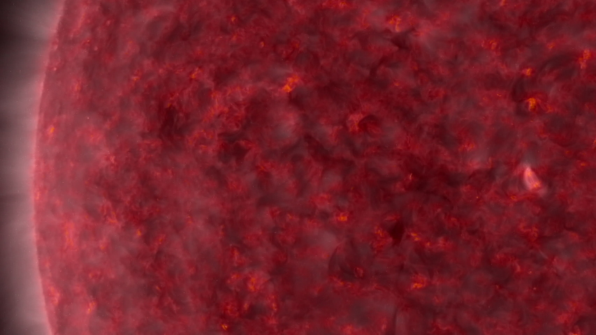 experimental red textured abstract looping animated Stock Footage Video ...