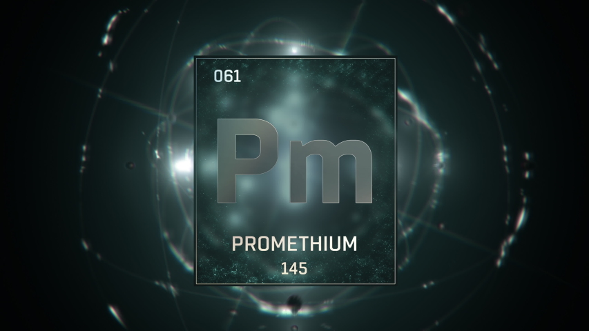 Promethium as Element 61 of Stock Footage Video (100% Royalty-free ...