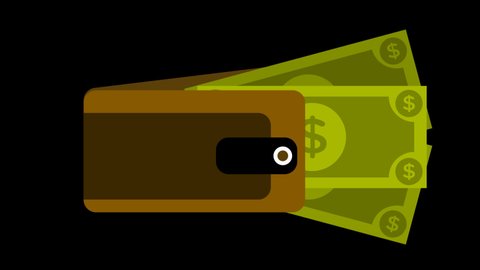Animated wallet Stock Video Footage - 4K and HD Video Clips | Shutterstock