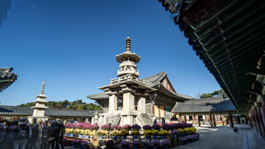 Bulguksa Temple Stock Video Footage - 4K and HD Video Clips | Shutterstock