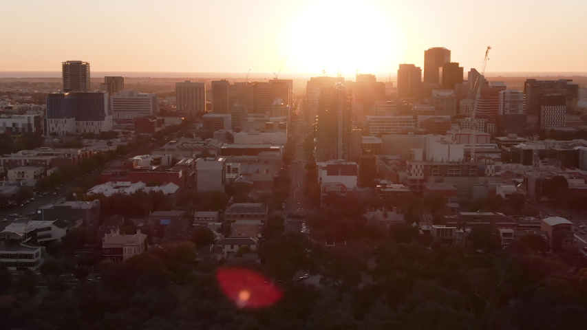 Cityscape and skyline view of Adelaide, Australia image - Free stock ...